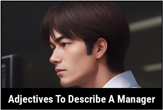 31 Adjectives To Describe A Manager